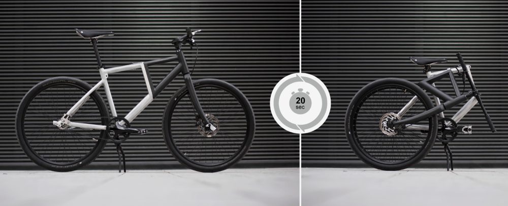 The Fiiz is a stylish bike that can be folded in 20 seconds and ...