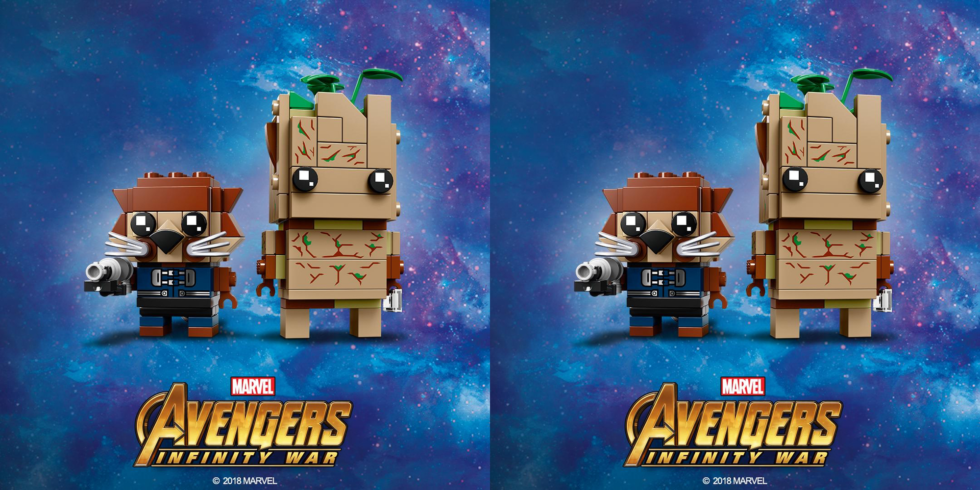 LEGO's latest Infinity War BrickHeadz bring Groot and Rocket into the ...