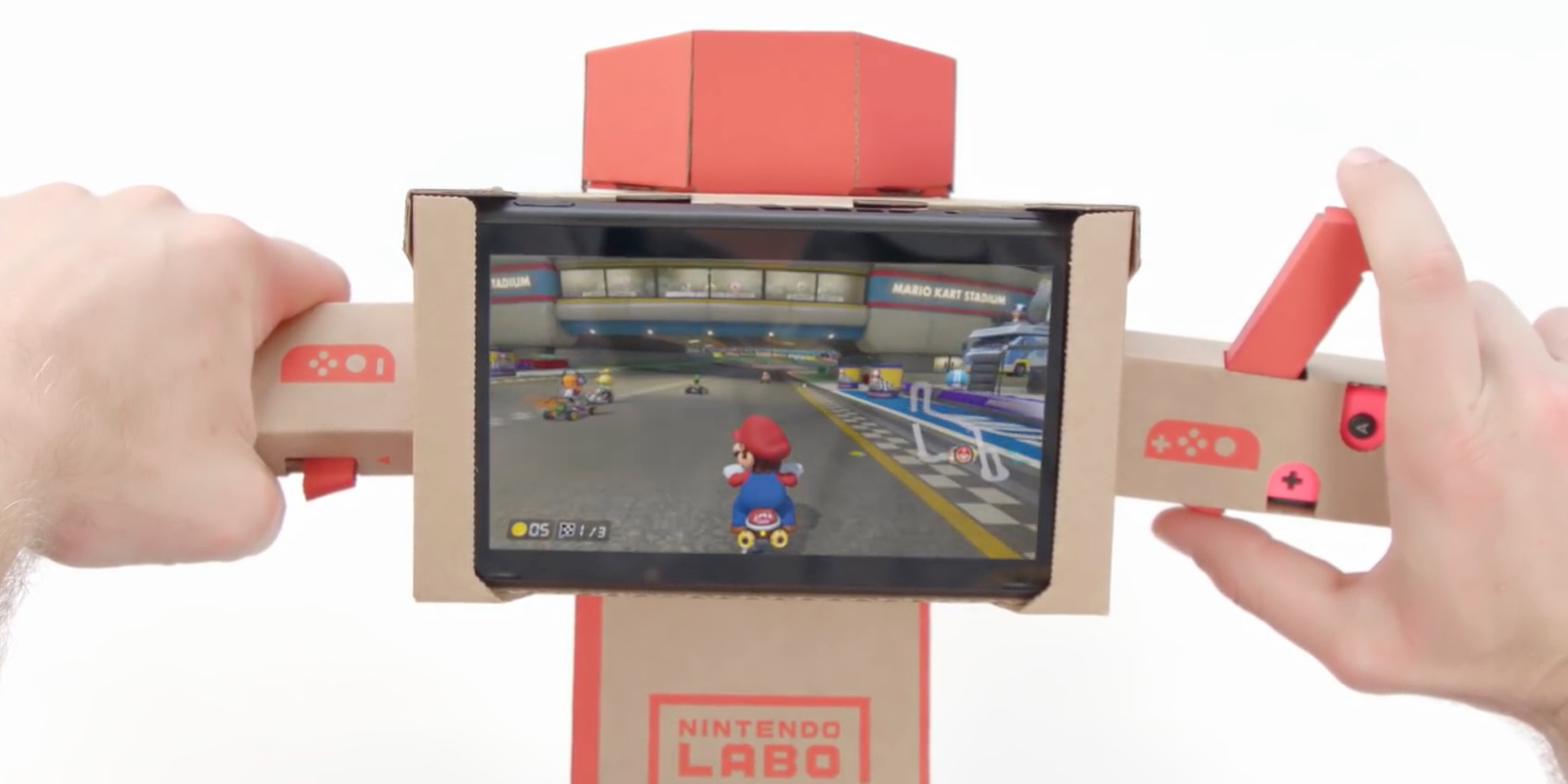Nintendo brings Labo support to Mario Kart 8 so you can race w/ your ...