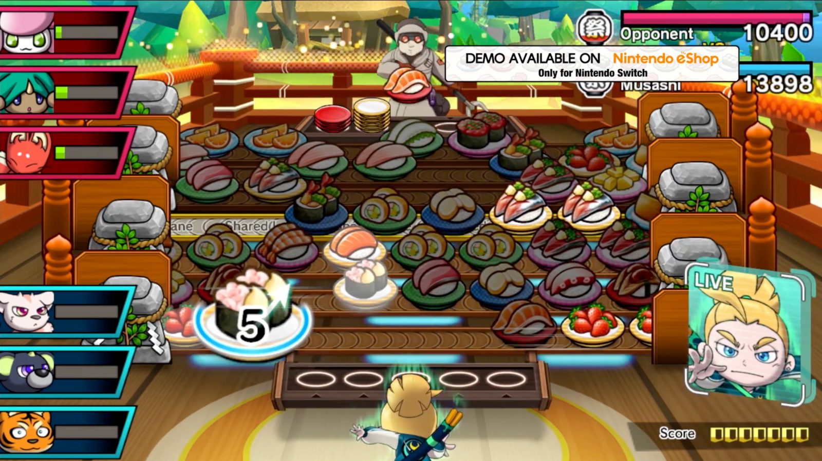 Nintendo has released a new action-puzzle game based entirely on sushi ...