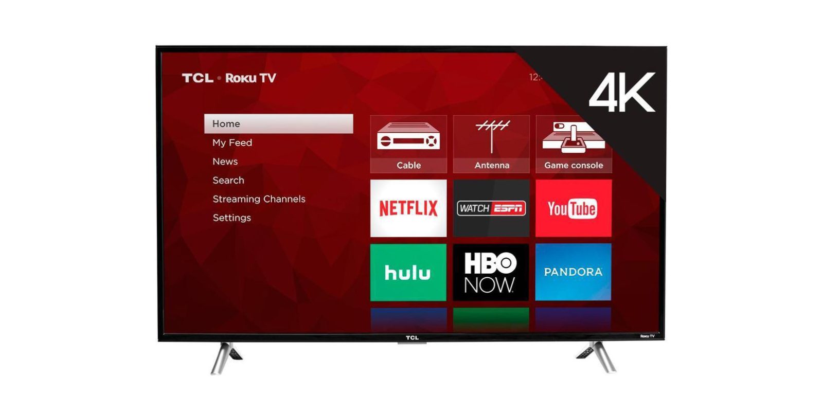 TCL's Roku 4K Smart UHDTV is perfect for a bedroom or den: $224 (Reg ...