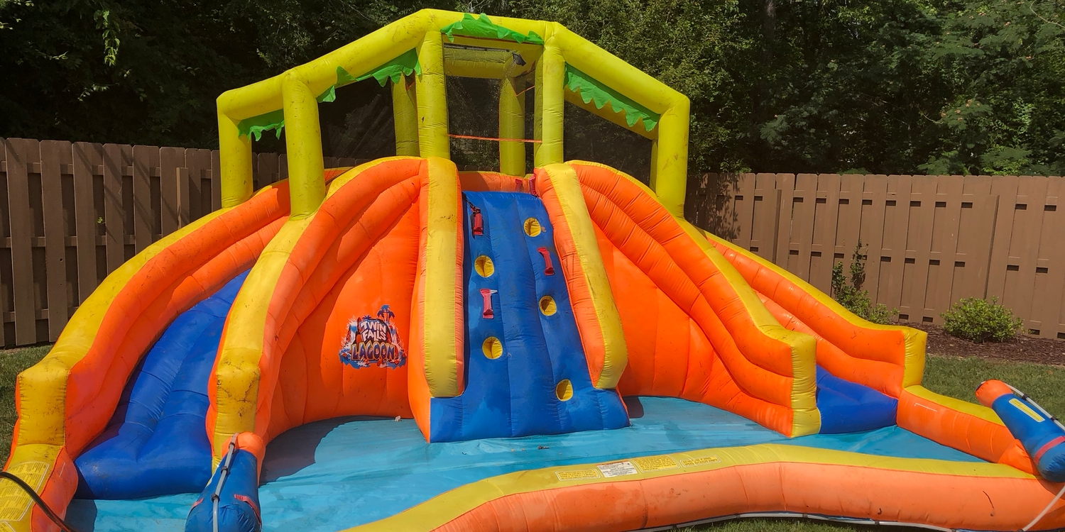 Review: The Banzai Twin Falls Lagoon water slide delivers the summer ...