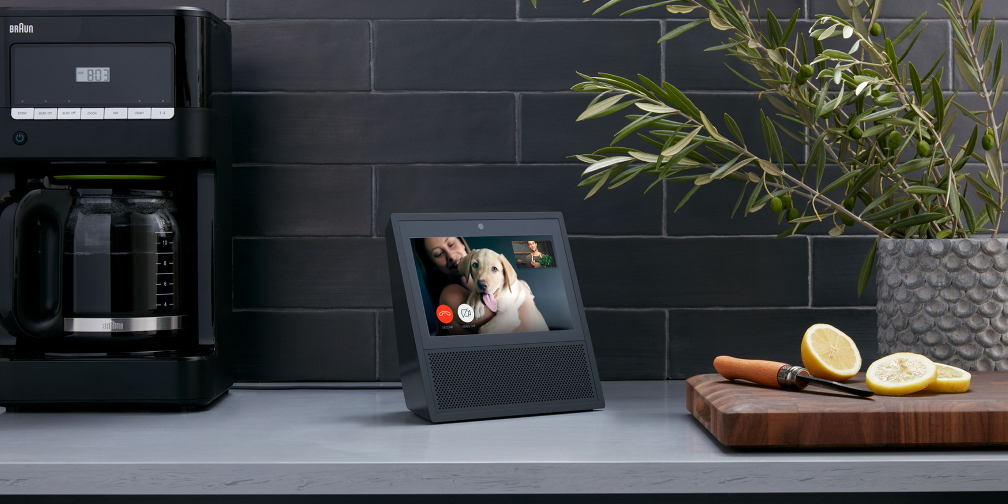 The OG Amazon Echo Show delivers Alexa, a built-in display and more for ...