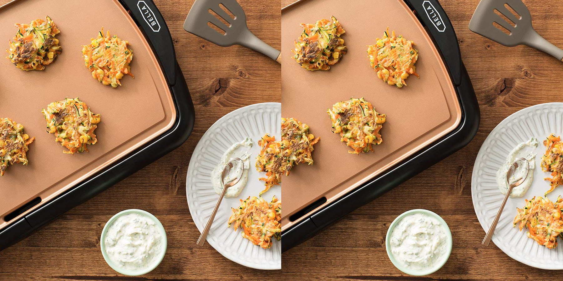 Bella's Copper Electric Griddle matching Amazon low at $15 Prime shipped