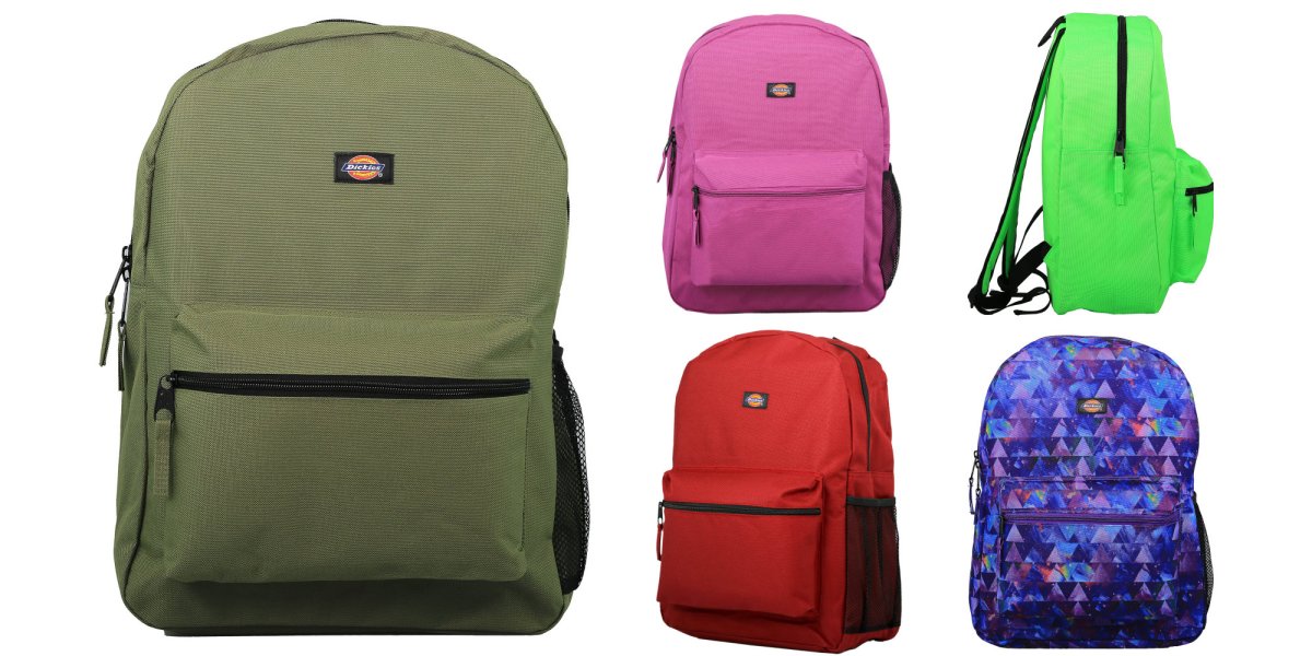 Dickies' Student Backpacks are available in multiple colors for just ...