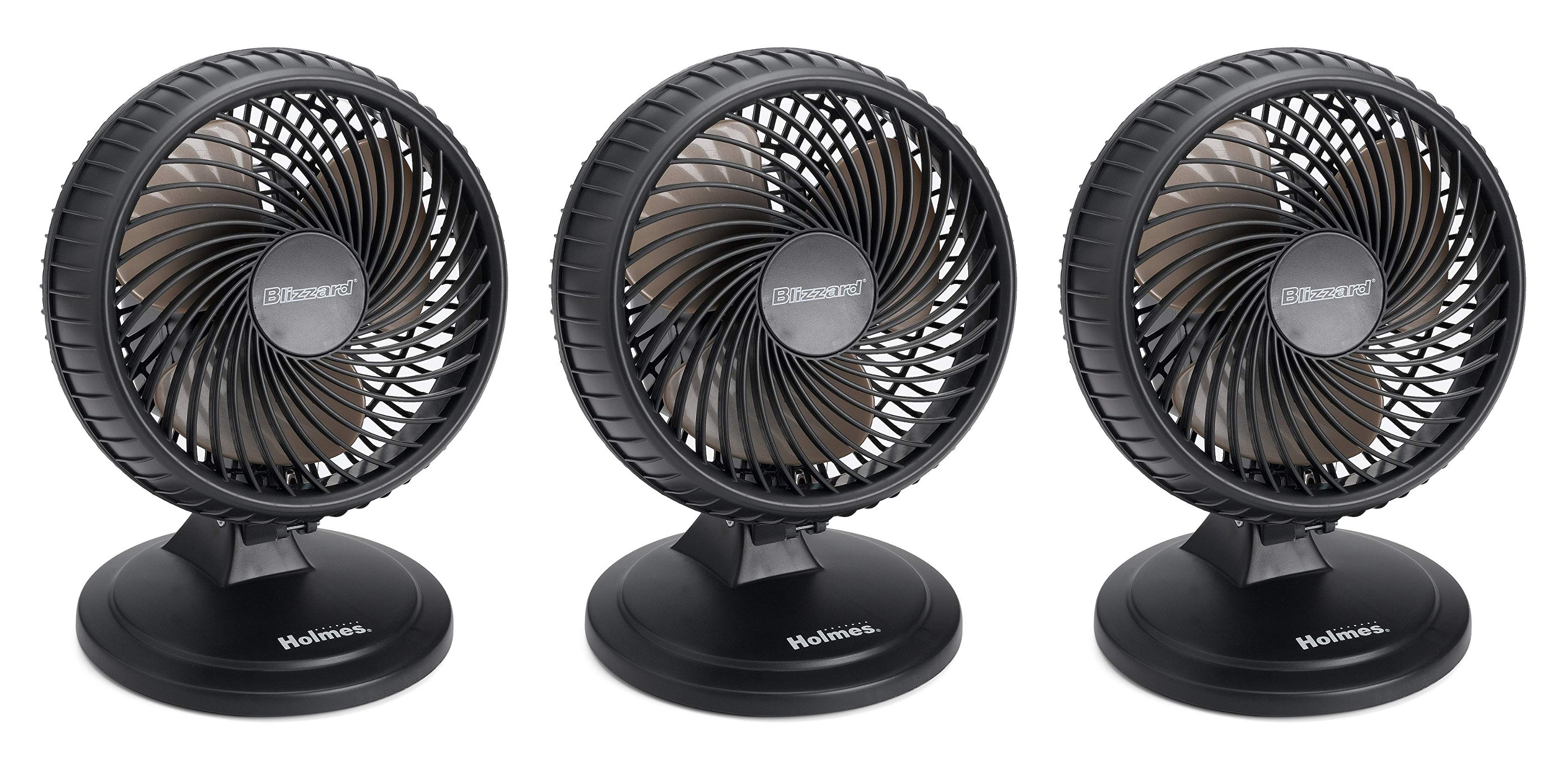 Stay cool w/ the desktop-friendly Holmes Lil' Blizzard 8-Inch Fan for $15