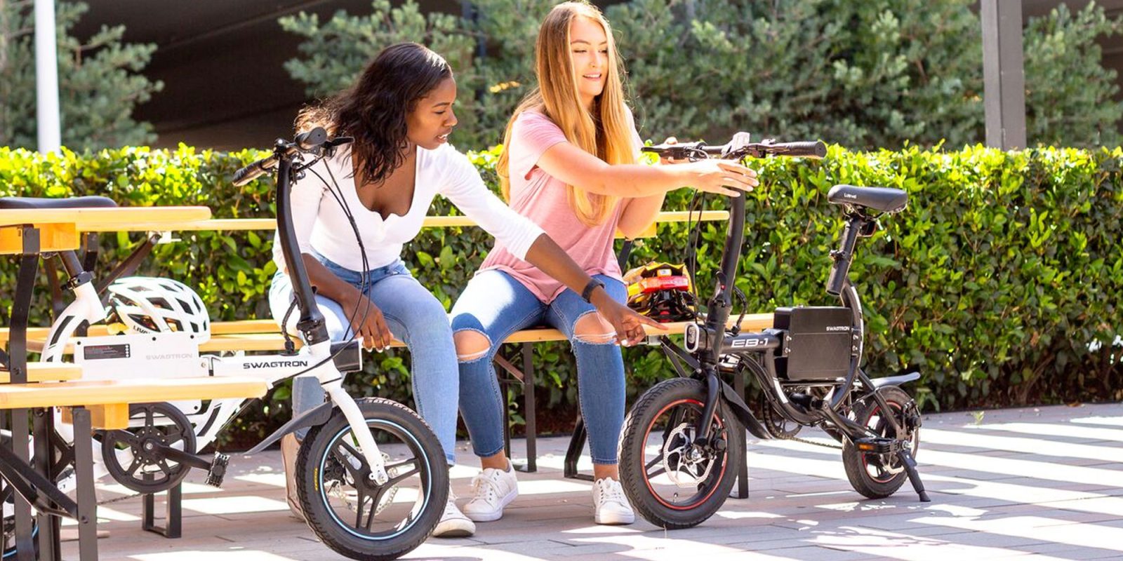 The SWAGTRON EB1 is a foldable eBike that can go over 12MPH for 7.5 ...