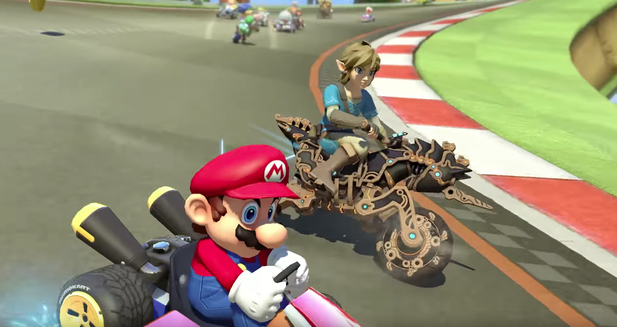 Nintendo adds Breath of the Wild Link & Master Cycle to Mario Kart 8 ...