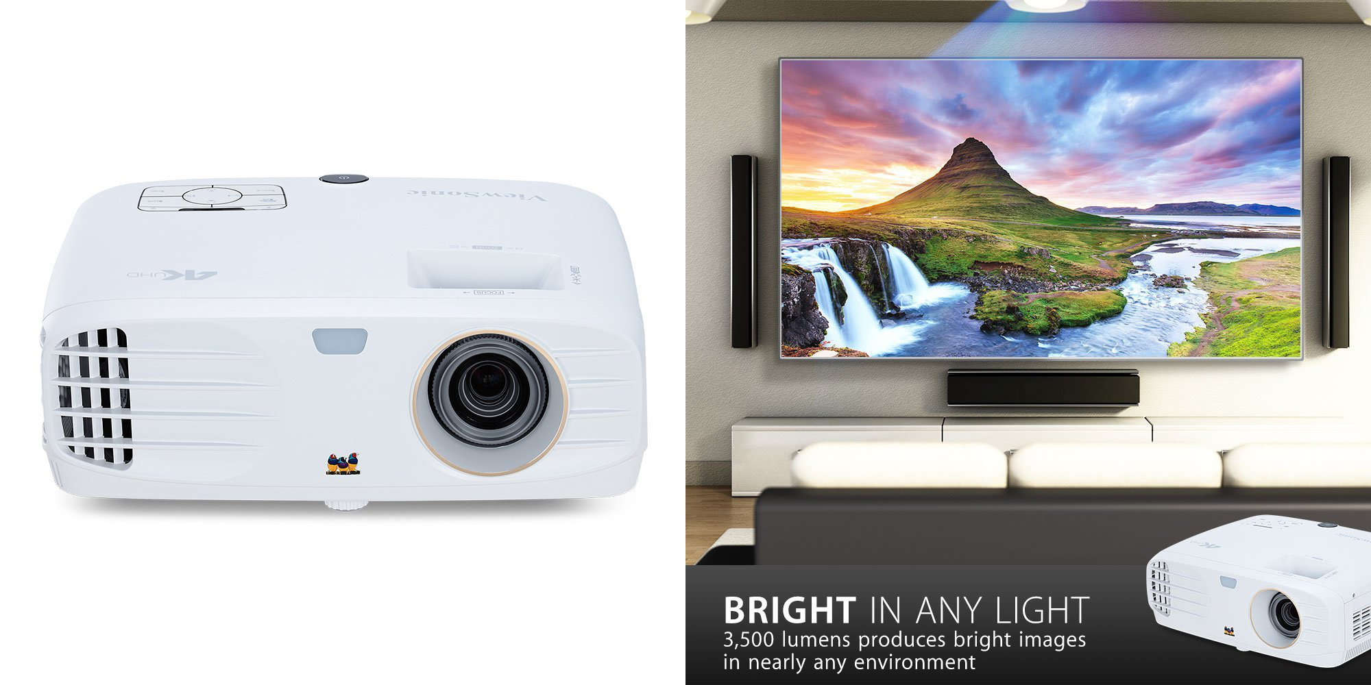 The ViewSonic 4K HDR Projector returns to Prime Day pricing at $1,000 ...