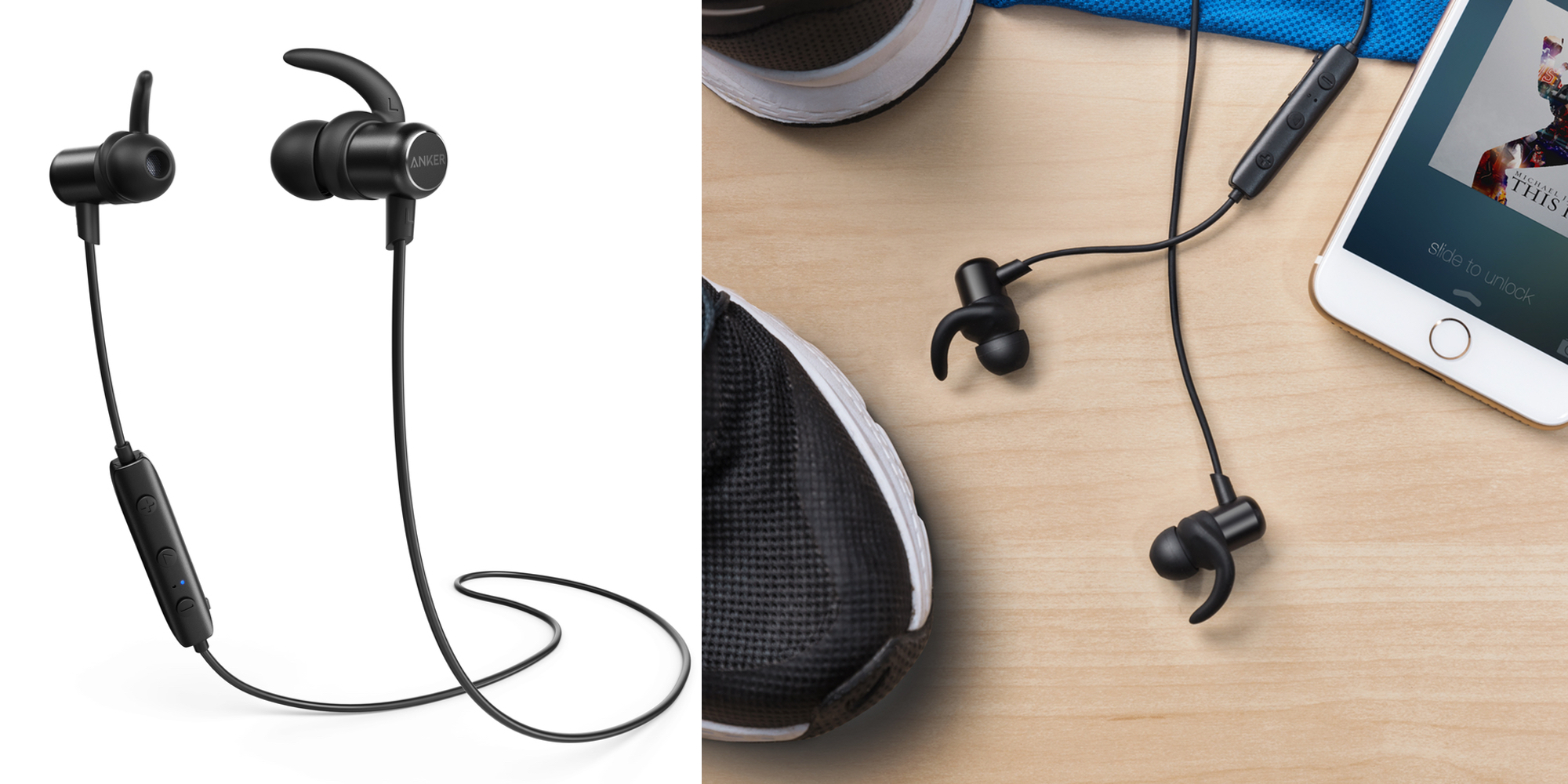 Smartphone Accessories: Anker SoundBuds Slim Bluetooth Earbuds $19 ...