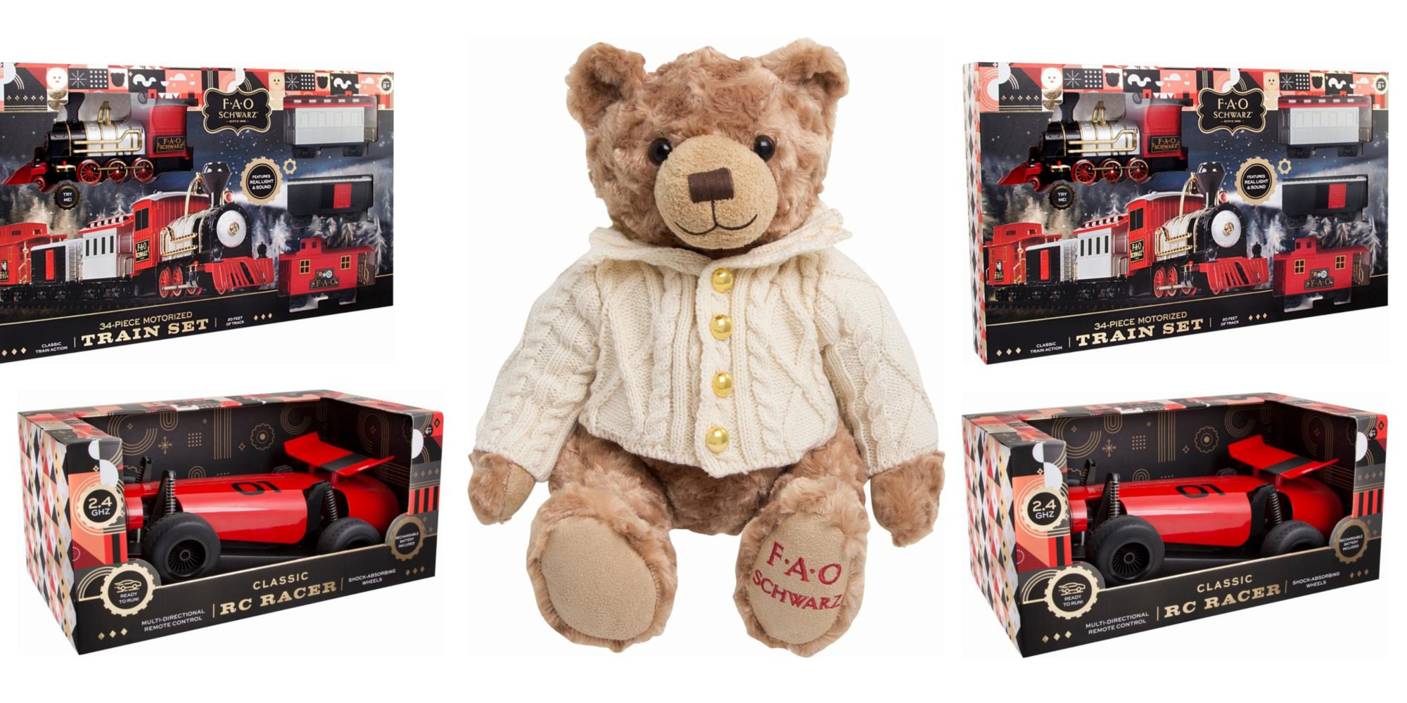 Best Buy 1-Day FAO Schwarz Toy Sale from $10: bear plush, train set, RC ...