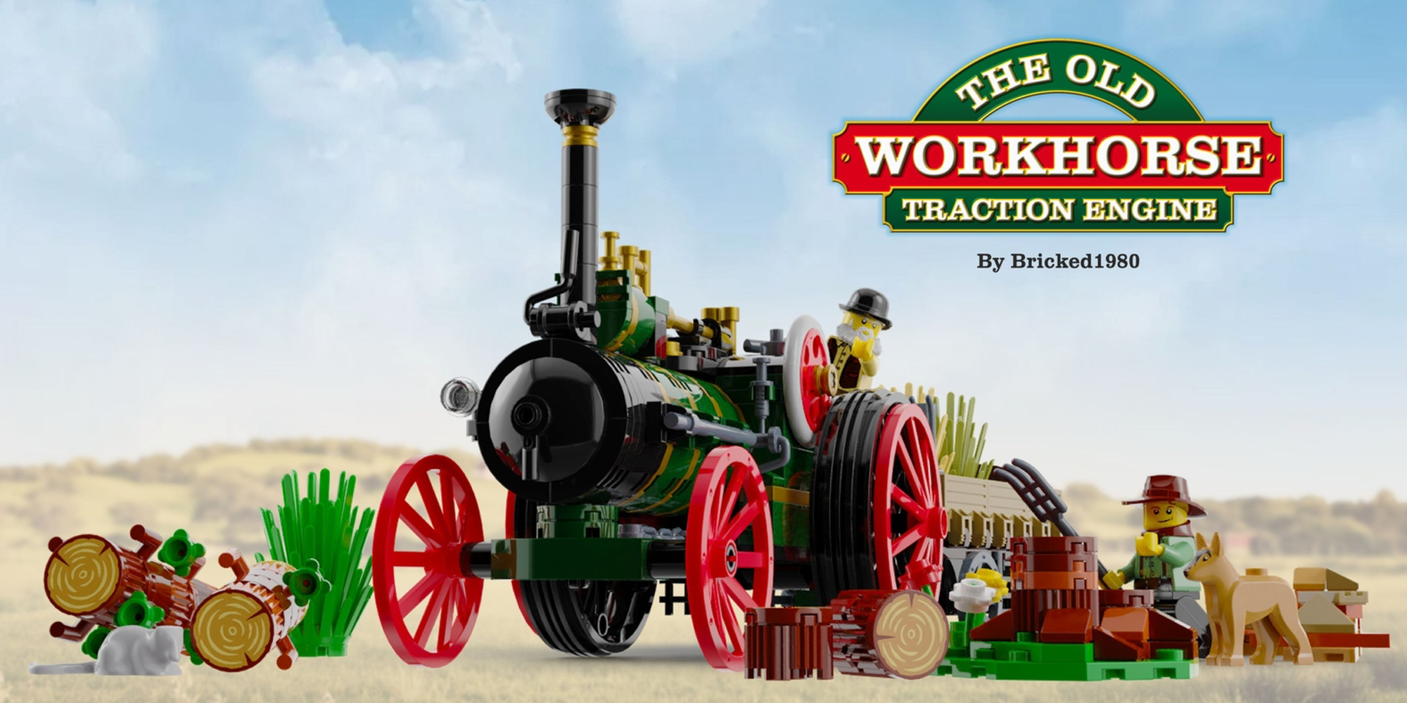 July's eye-catching fan-made LEGO Ideas kits include a jet engine ...