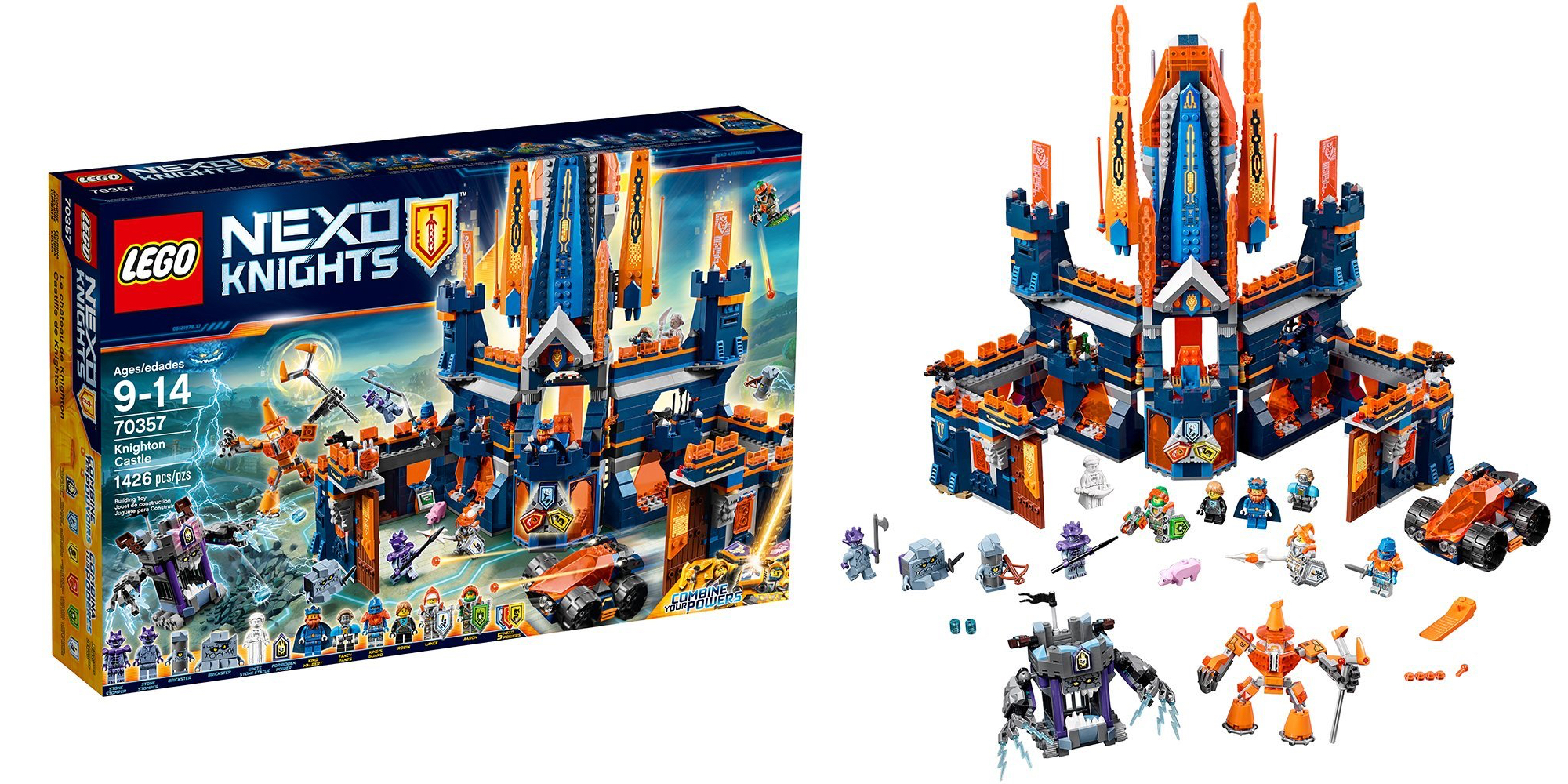 This 1,400-piece LEGO Nexo Knights Castle set falls to new low at $65 ...
