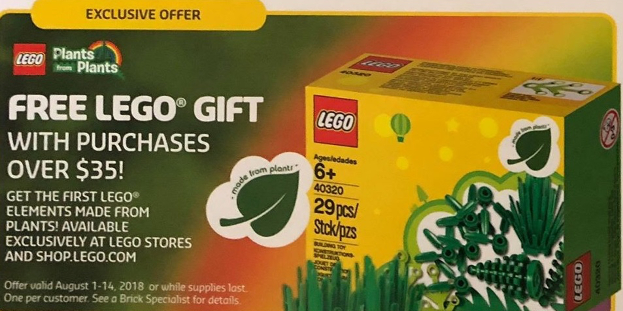 LEGO's 'Plants from Plants' set is the first to be comprised entirely ...