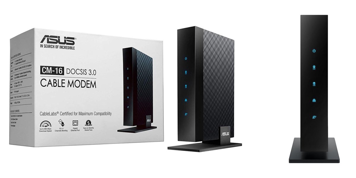 Ditch the monthly rental fee w/ ASUS' DOCSIS 3 cable modem: $50 shipped ...