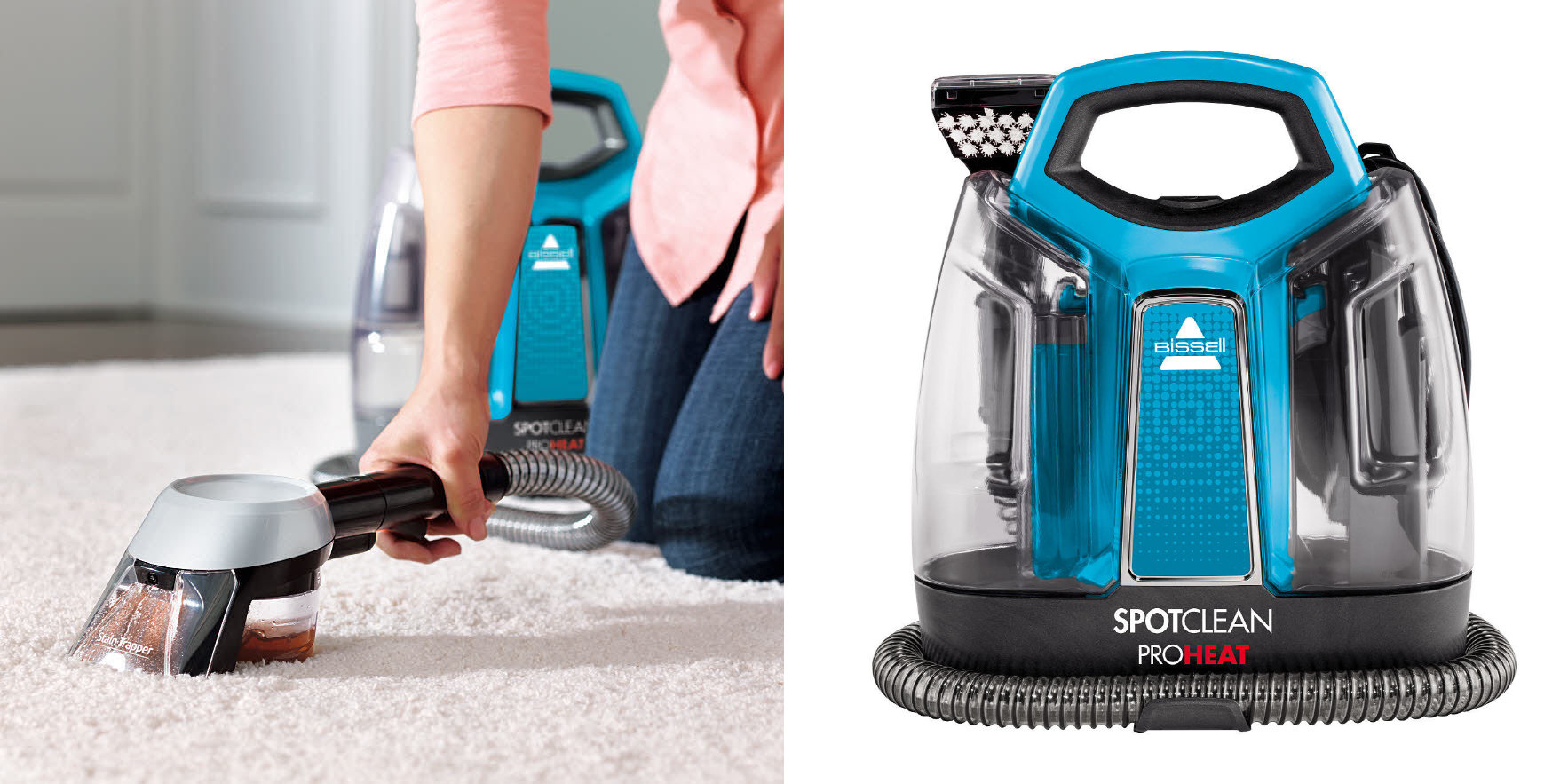 Clear Up Tough Stains W Bissell s ProHeat Carpet Cleaner 45 Shipped Clear Up Tough Stains W Bissell s ProHeat Carpet Cleaner 45 Shipped