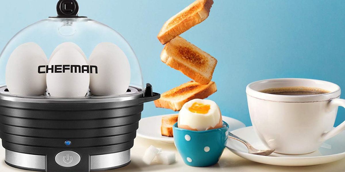 Chefman's highly-rated Electric 6-Egg Cooker is 25% off today: $15 shipped