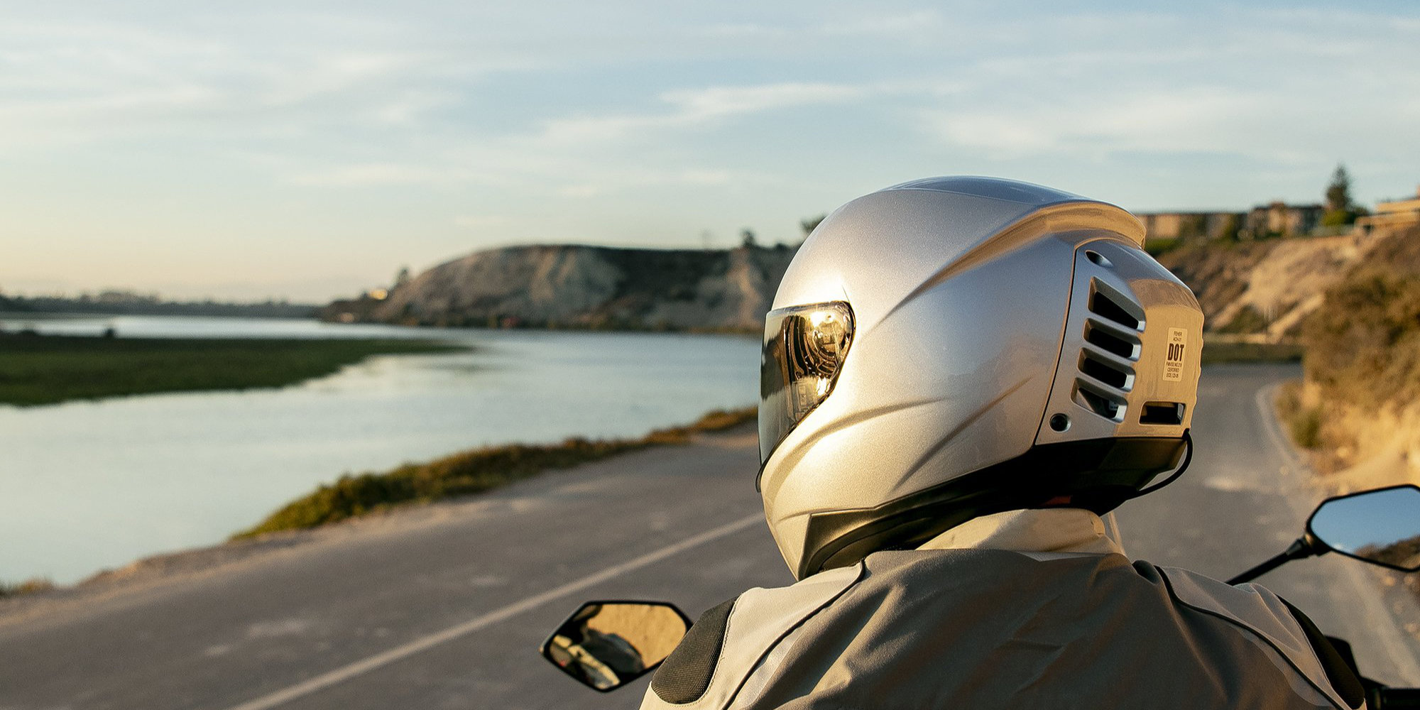 Feher unveils the 'world’s first' motorcycle helmet with built-in air ...