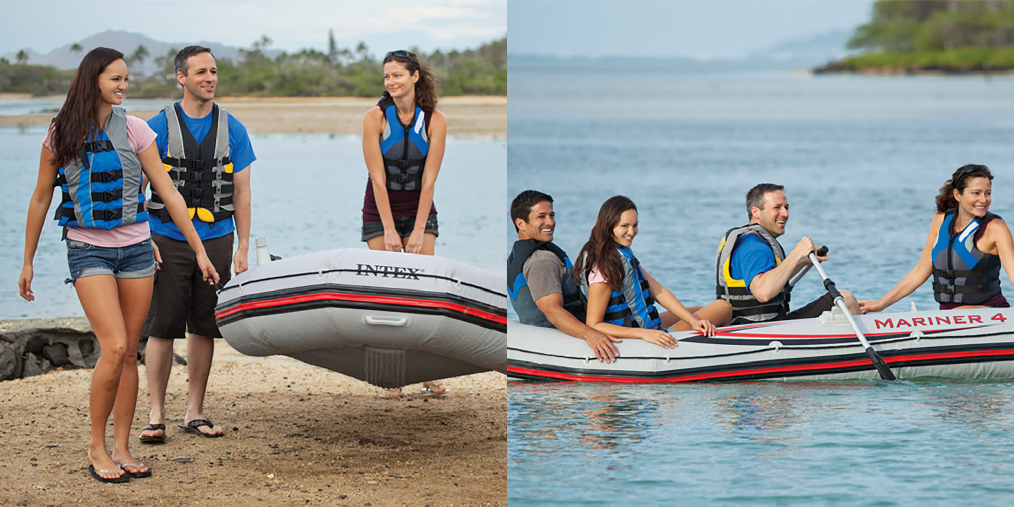 It's not too late to hit the lake w/ Intex's Mariner 4-Person ...