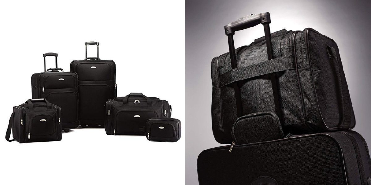 Save 20% off Samsonite's Nobscot 5-Piece Luggage Set: $88 shipped