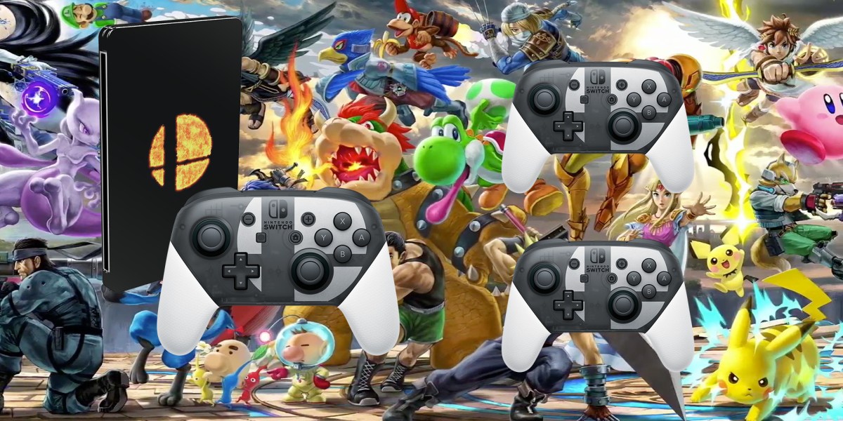 Nintendo unveils new Super Smash Bros. Ultimate Pro Controller and bundle