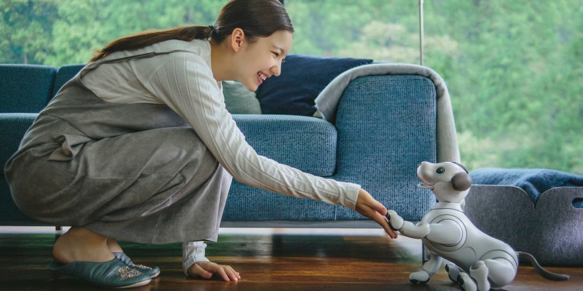 Sony brings its adorable robotic dog Aibo stateside with an expensive ...
