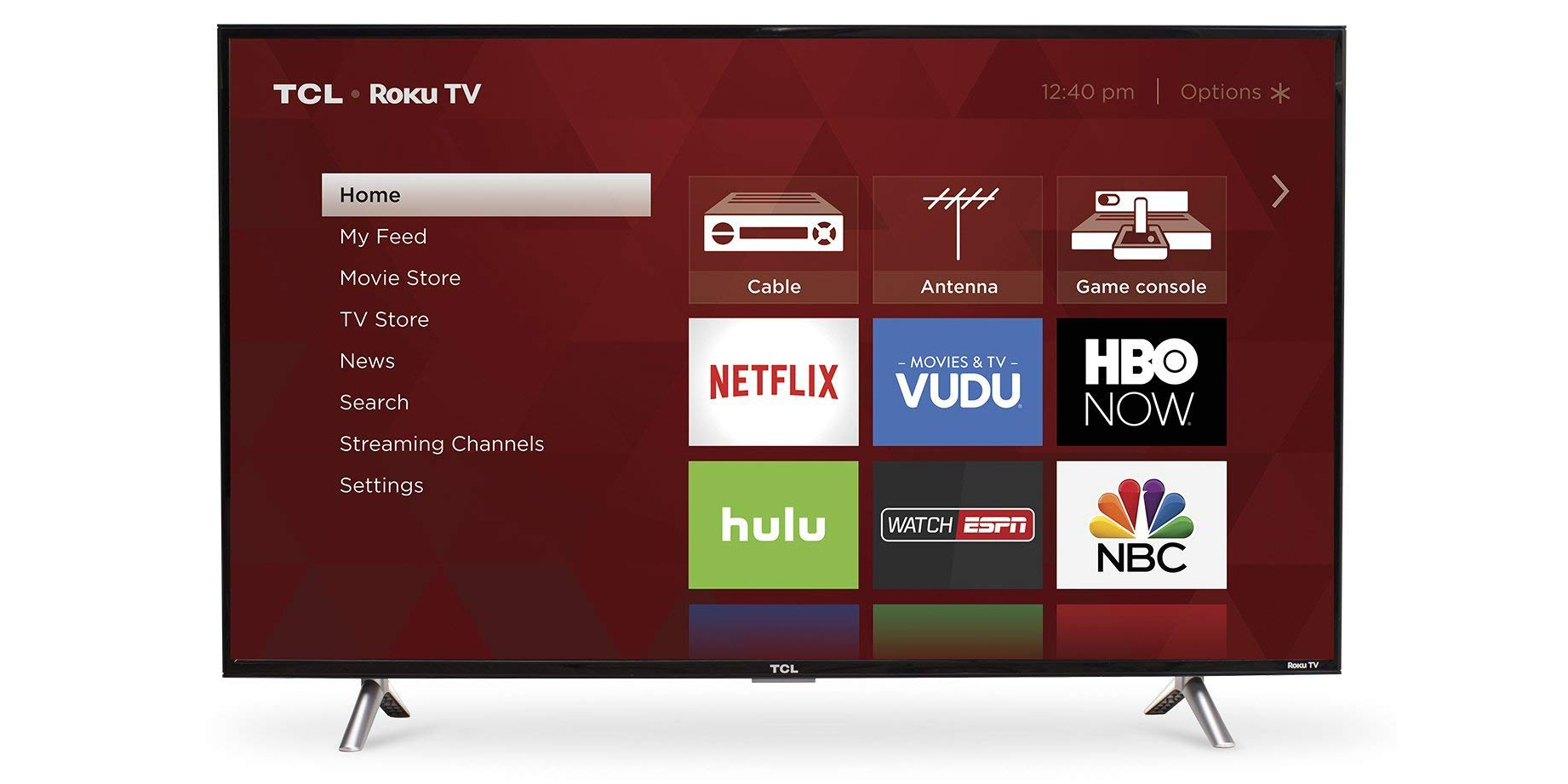 Pick up a Roku-enabled TCL HDTV priced from $120 at Amazon