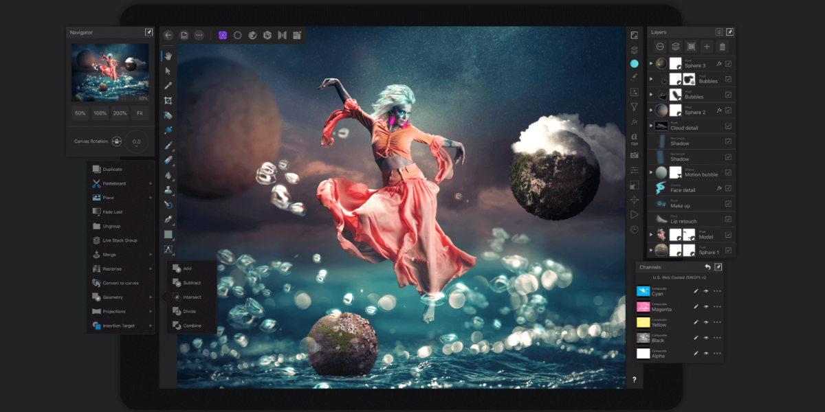 The stellar Affinity Photo & Designer apps for iOS/Mac are now on sale ...