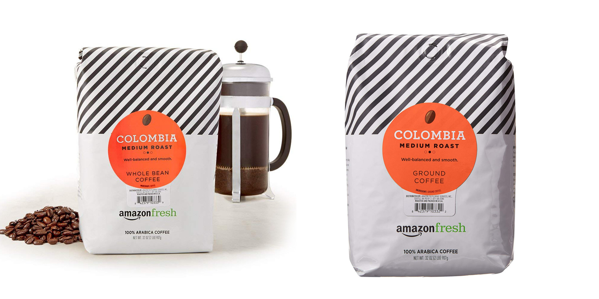 Try out the AmazonFresh Coffee at 30% off: 32 oz. for $10 Prime shipped ...