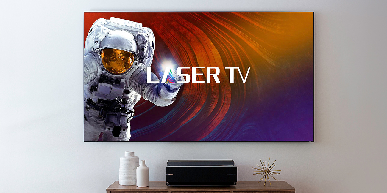 Hisense unveils two laser TVs that can beam 4K onto screens ranging ...