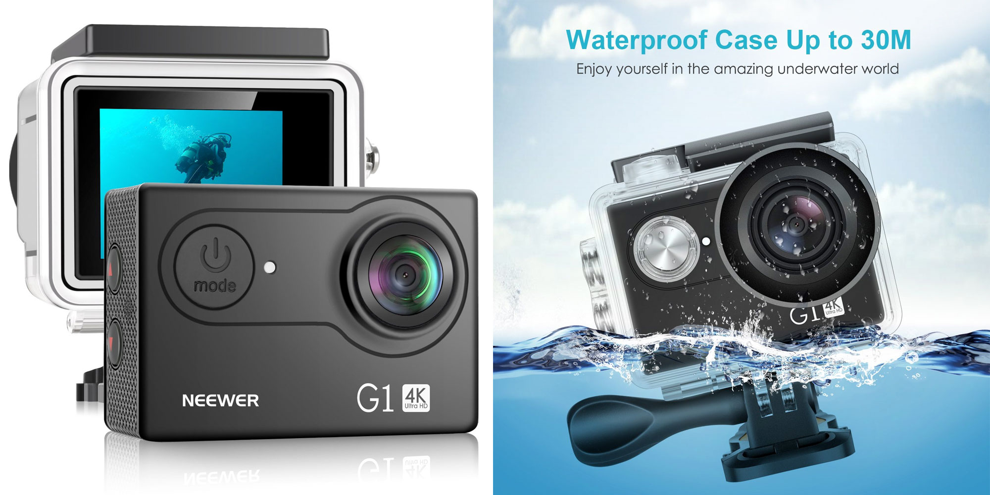 Neewer's G1 4K Action Camera is a budget-friendly alternative to GoPro ...