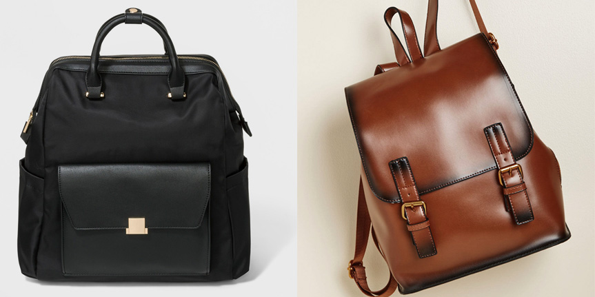 Upgrade your fall look with a new fashion-forward backpack under $75
