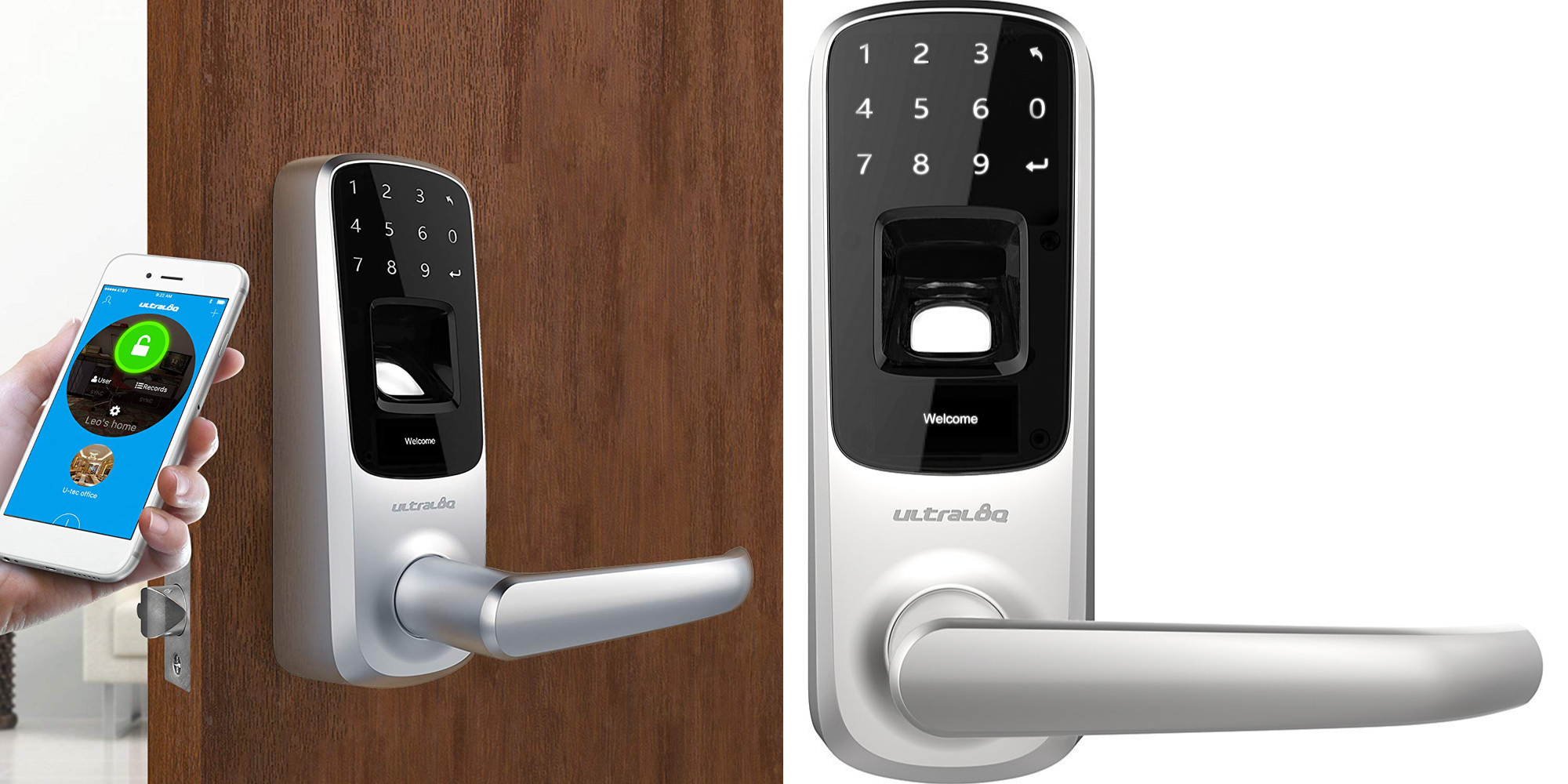 The Ultraloq Smart Lock offers 5 hassle-free unlocking methods: $153 ...