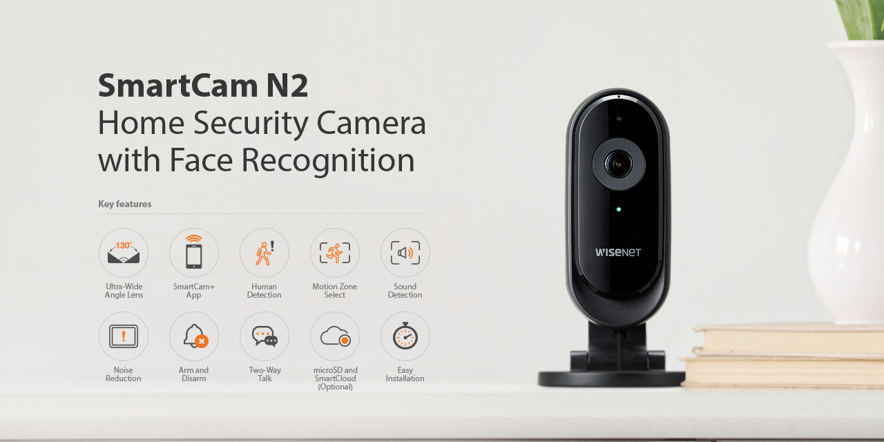 Wisenet launches SmartCam N1 and N2 with reduced motion alerts via ...