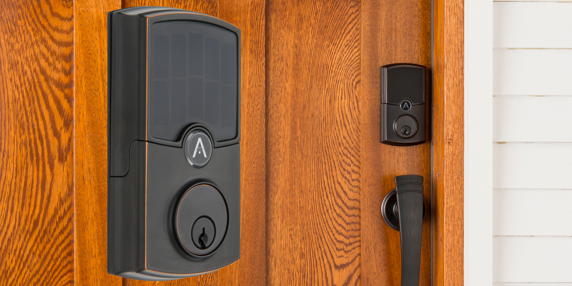 Hampton debuts its first smart lock Array with built-in solar panel ...