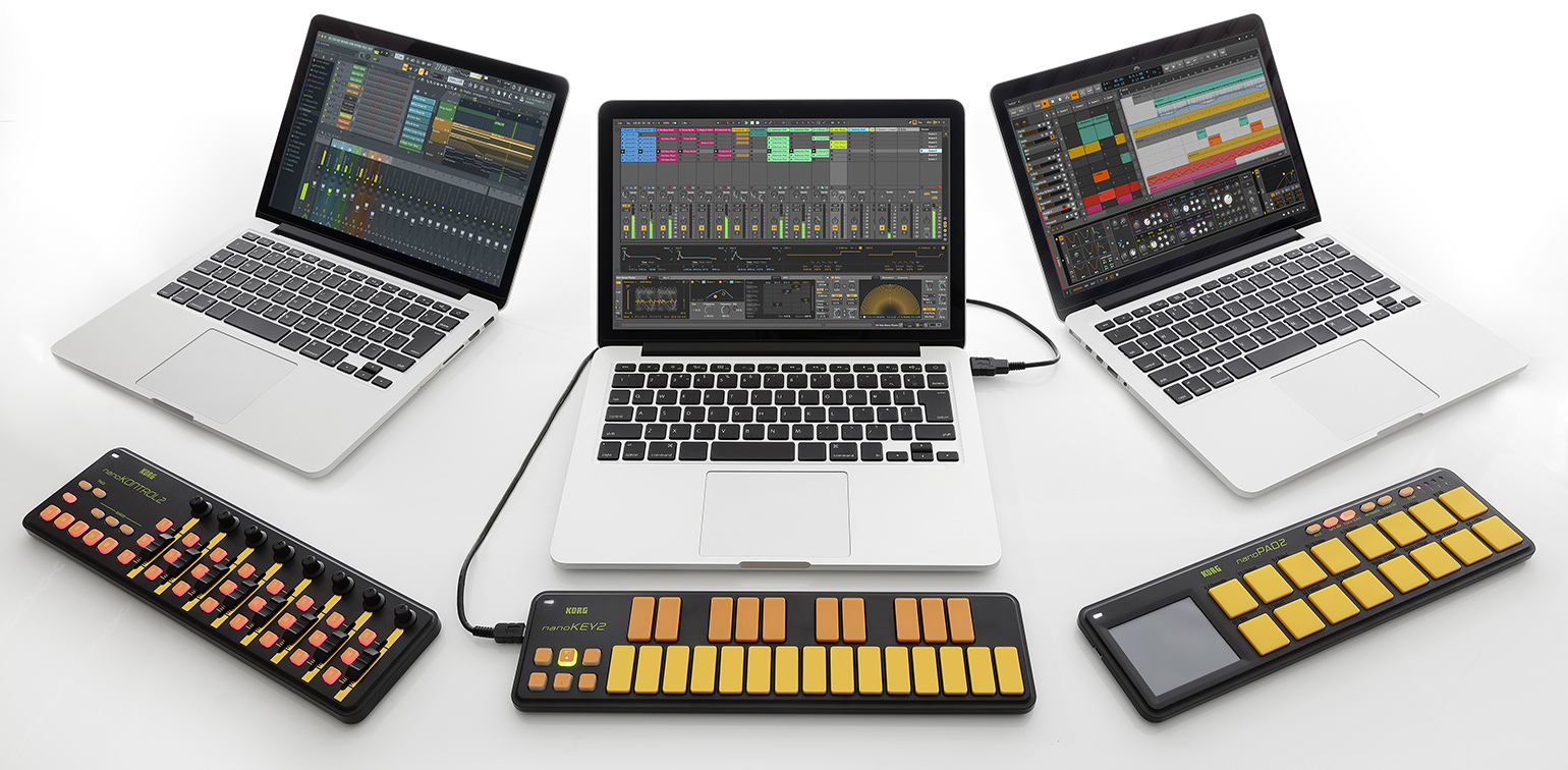 Korg debuts new limited edition color NanoSERIES2 controllers for Mac/iOS