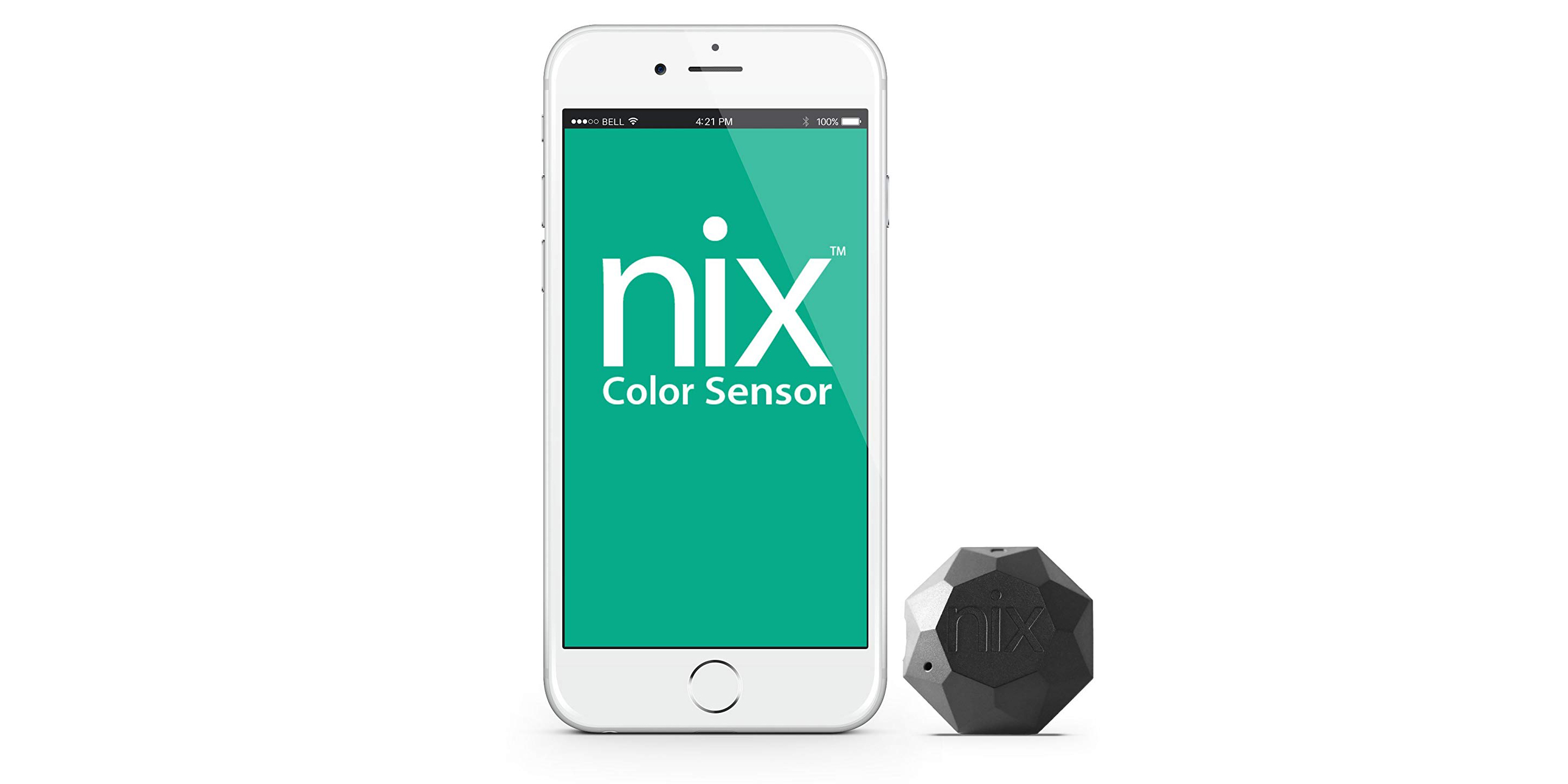 Identify more than 31,000 colors w/ the iPhone-friendly Nix Sensor for $69