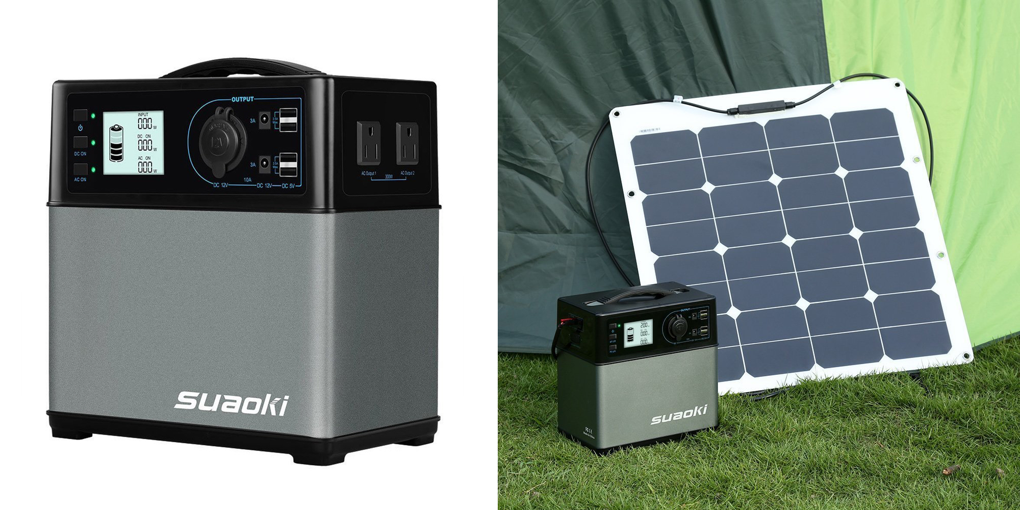 Suaoki's 444Wh Portable Power Station packs two AC outlets at $309 (Reg ...