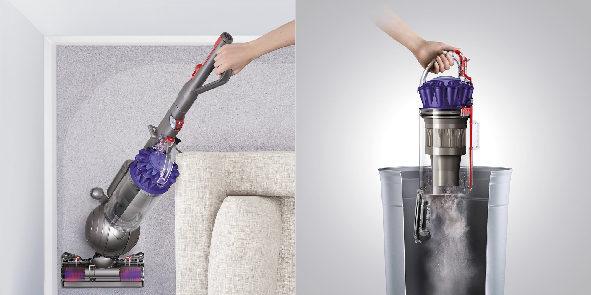 Dyson's Upright Vacuum makes cleaning hard and carpeted floors a cinch ...