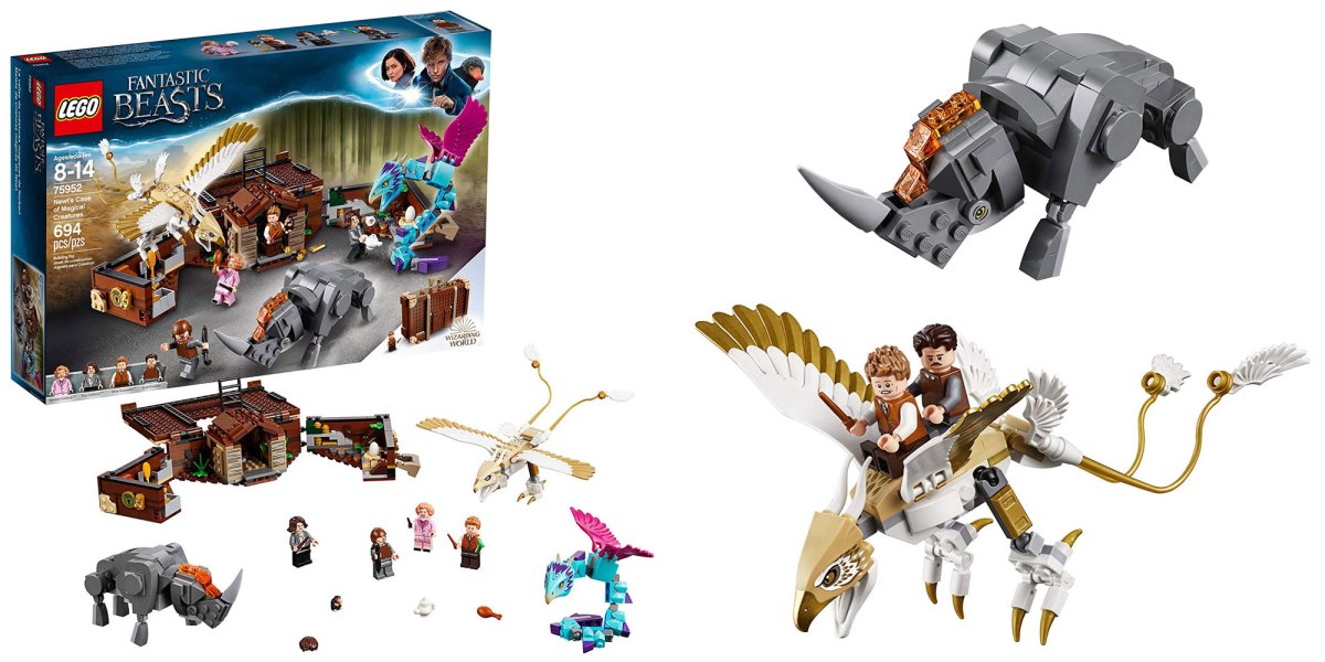 Join Newt and his case of magical creatures from Fantastic Beasts w ...