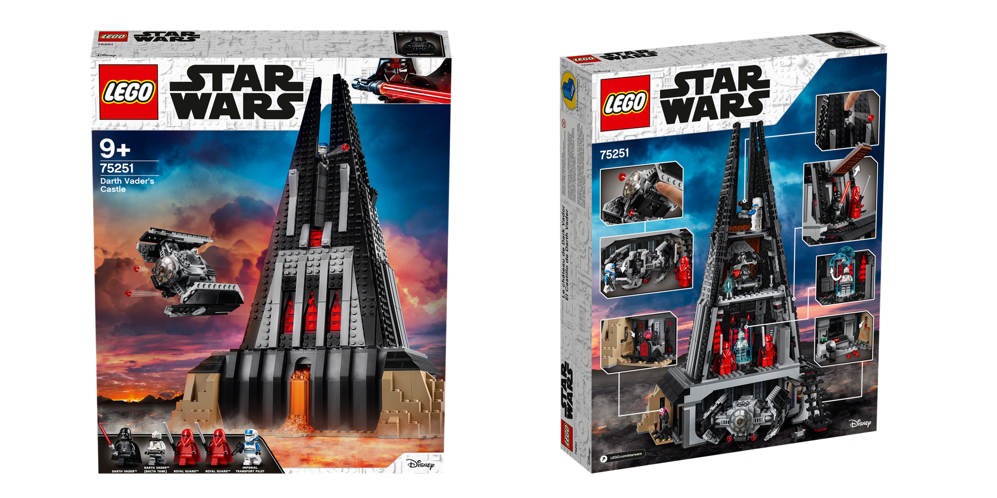 Check out the new LEGO Star Wars Darth Vader's Castle Set - 9to5Toys