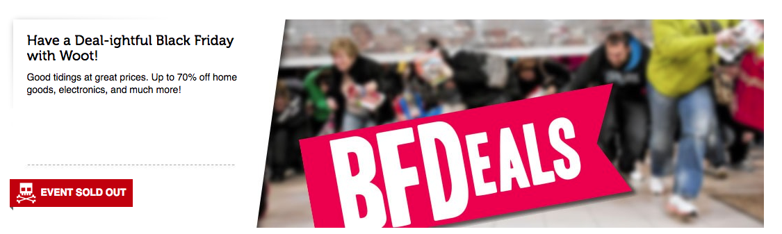 Woot Black Friday 2018: Prime-only perks, timed deals and more