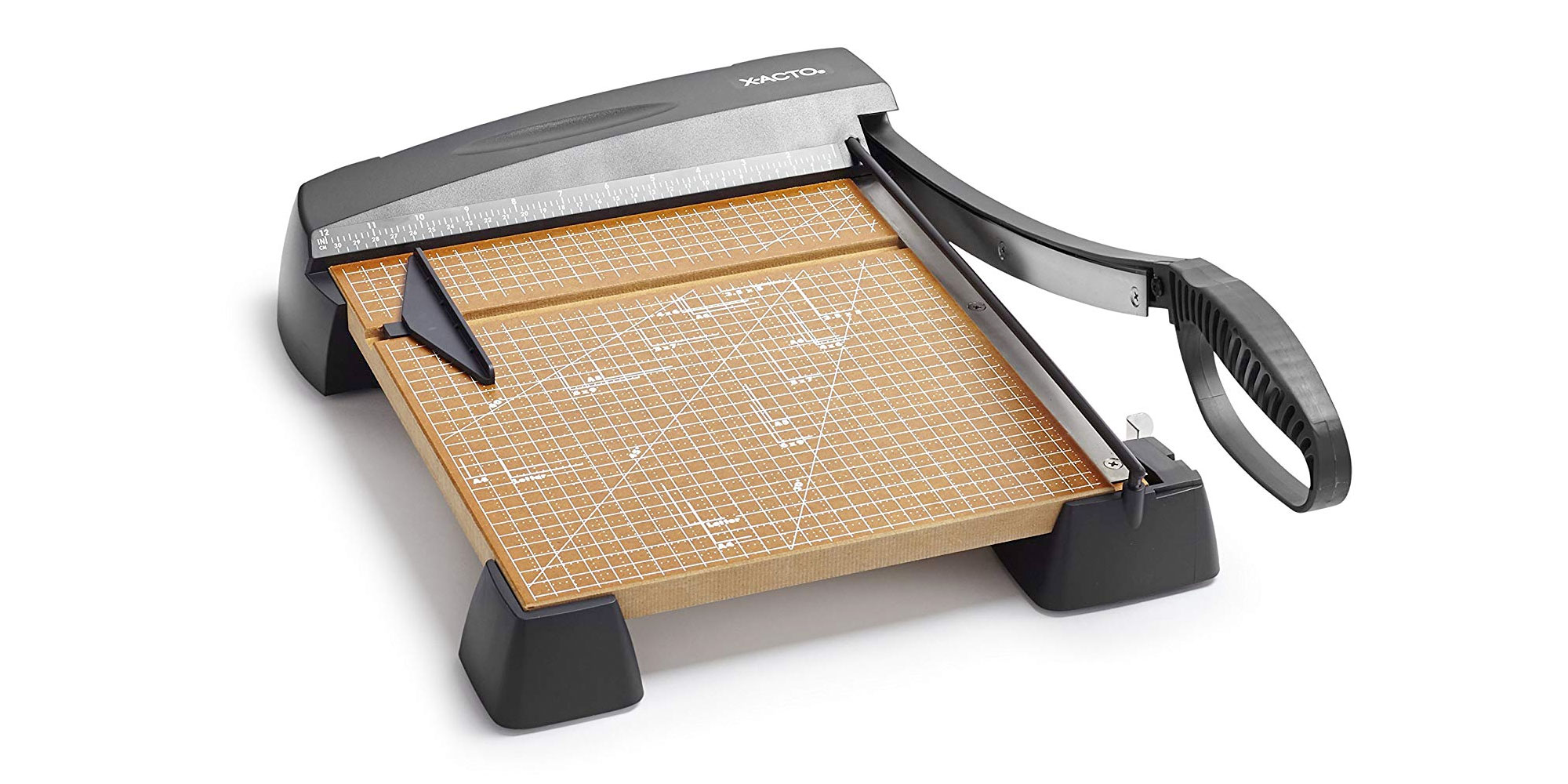 This heavy duty paper cutter can slice up to 15-sheets at a time: $34. ...