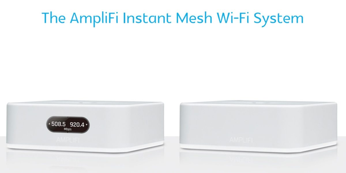 Ubiquiti releases new AmpliFi Instant Mesh Wi-Fi System, sets up in ...