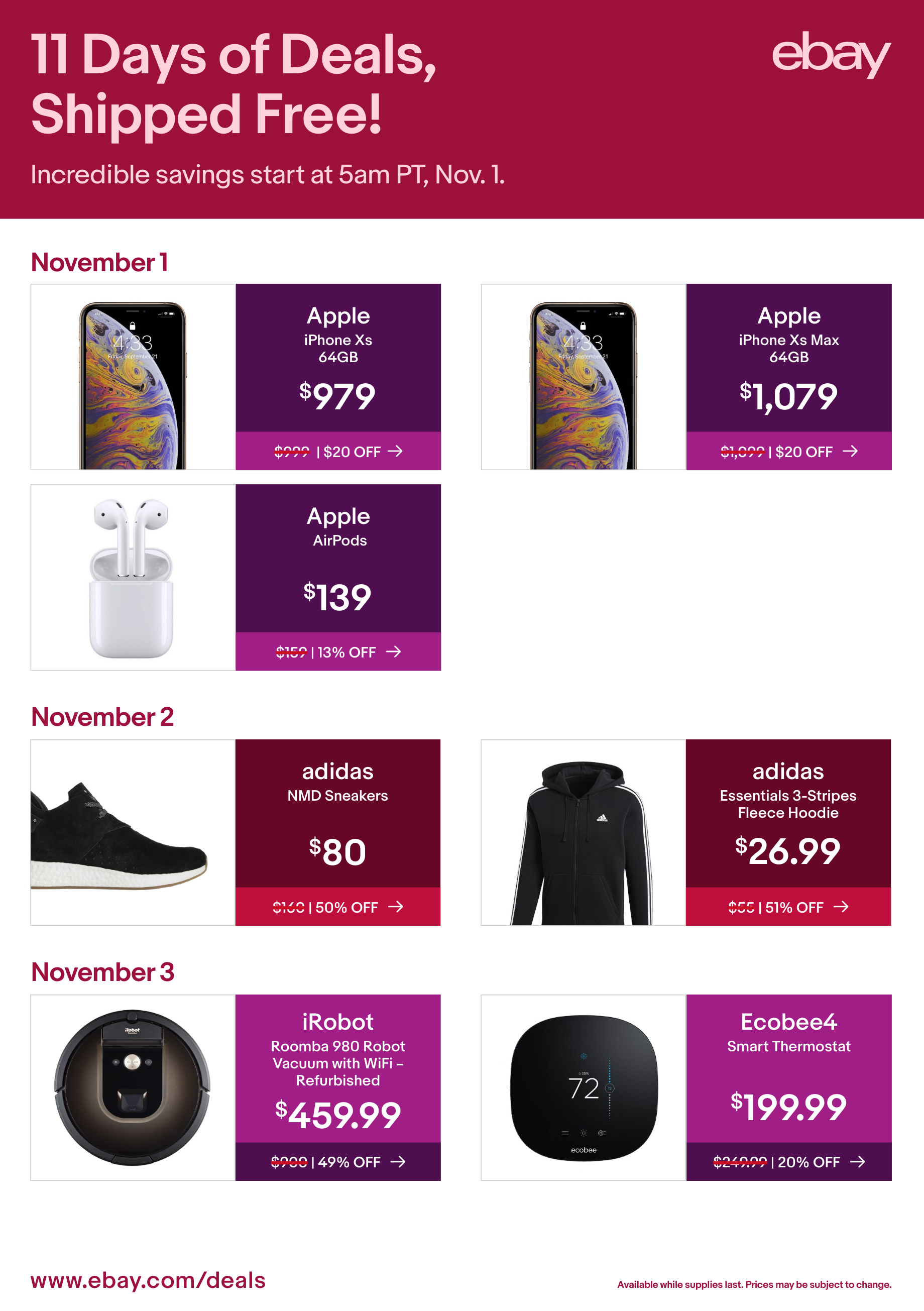 eBay First Minute Deals start November with notable offers - 9to5Toys