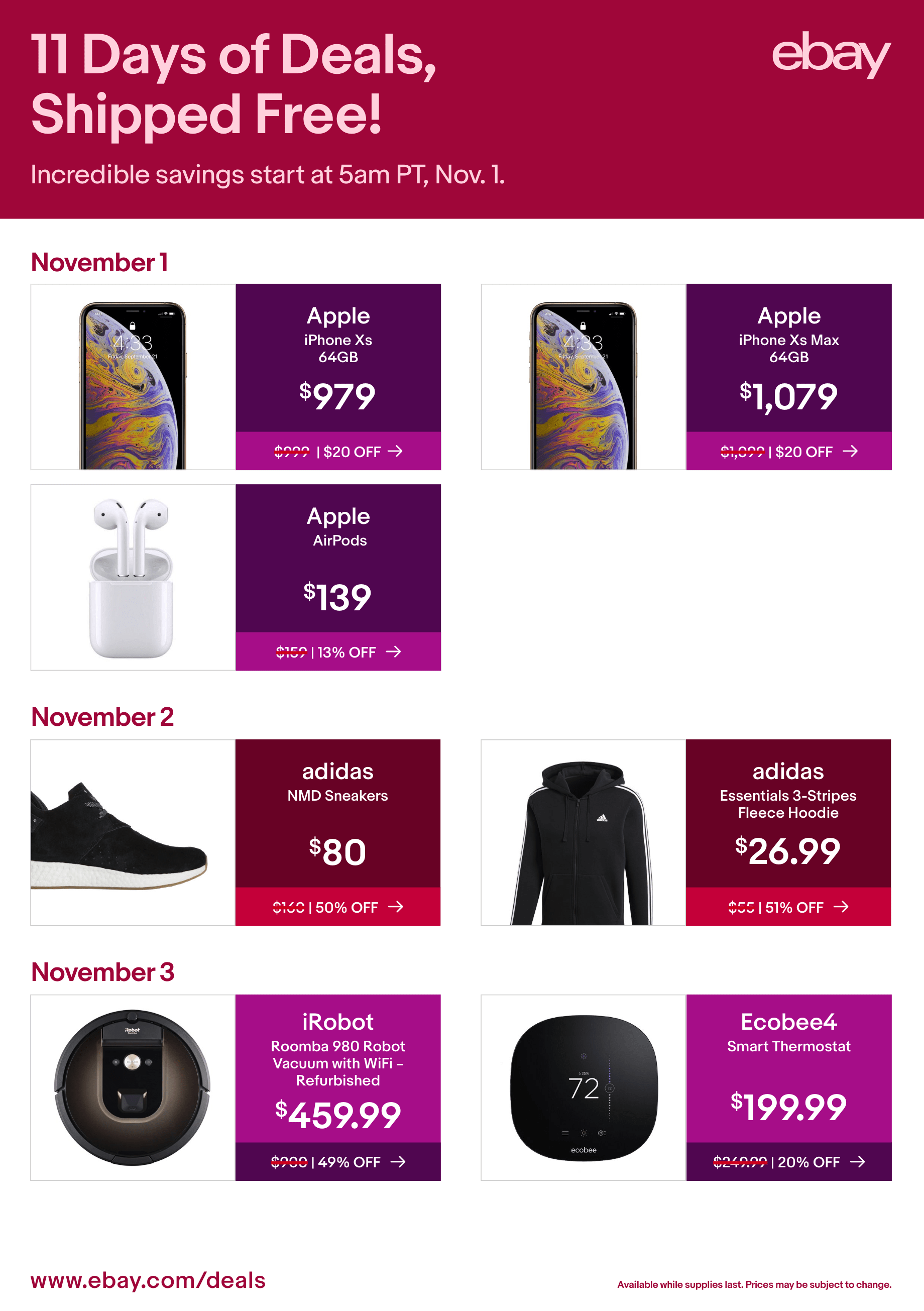 eBay First Minute Deals start November with notable offers - 9to5Toys