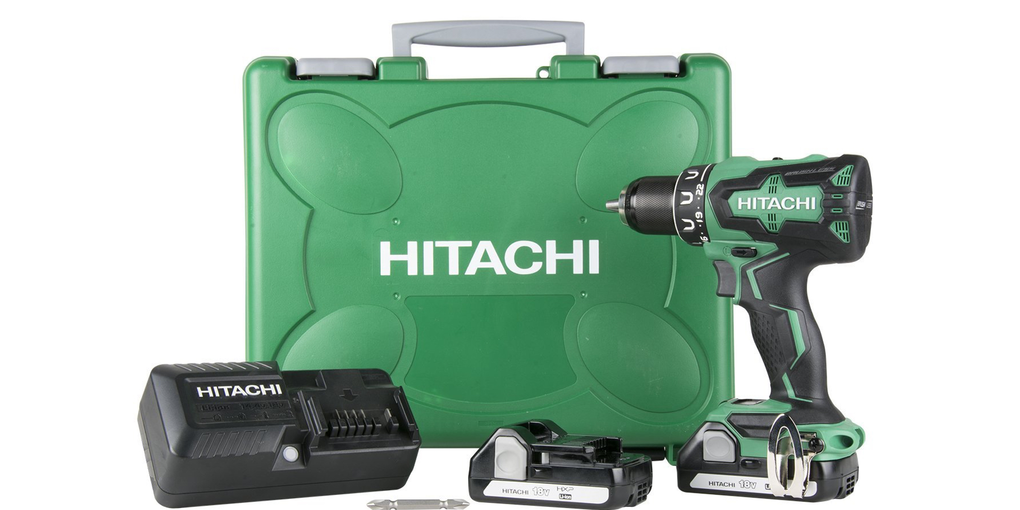 Add Hitachi's 18V Cordless Drill Set to your toolbox at an Amazon low ...