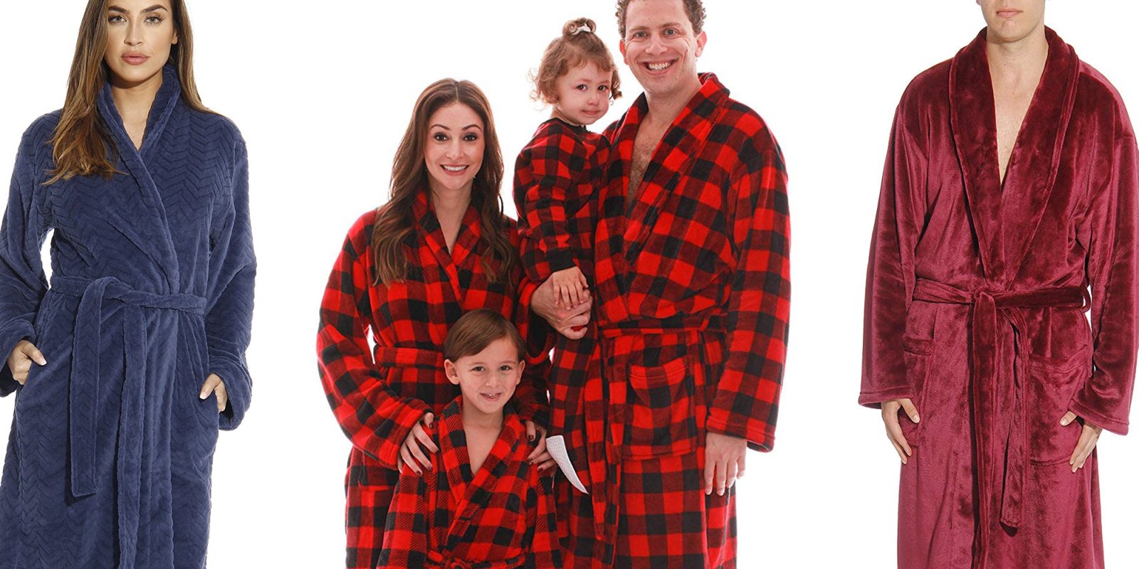 Score robes for the entire family starting at $15 Prime shipped, today ...