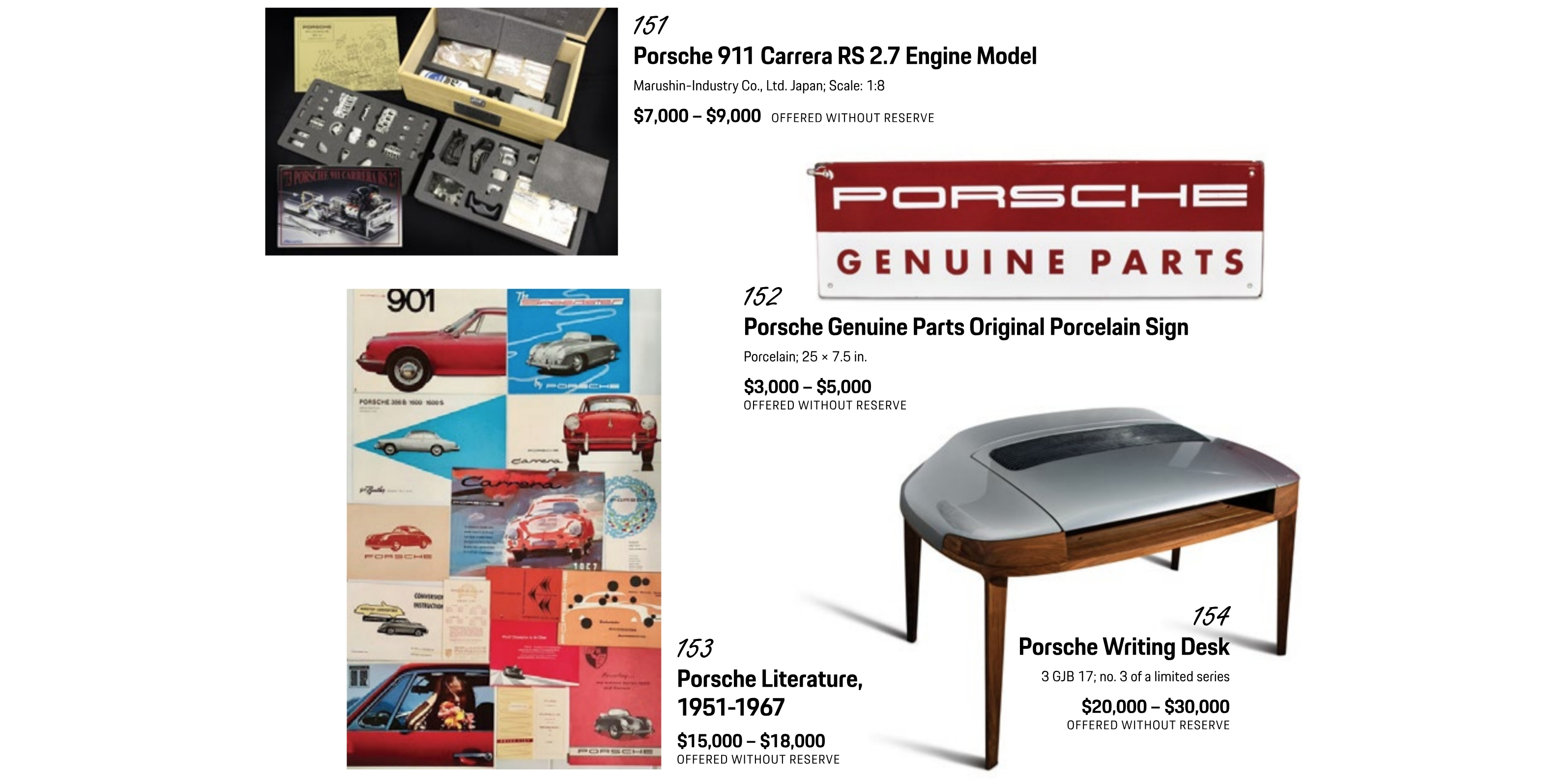 Porsche Writing Desk set to hit Sotheby's auction this month - 9to5Toys