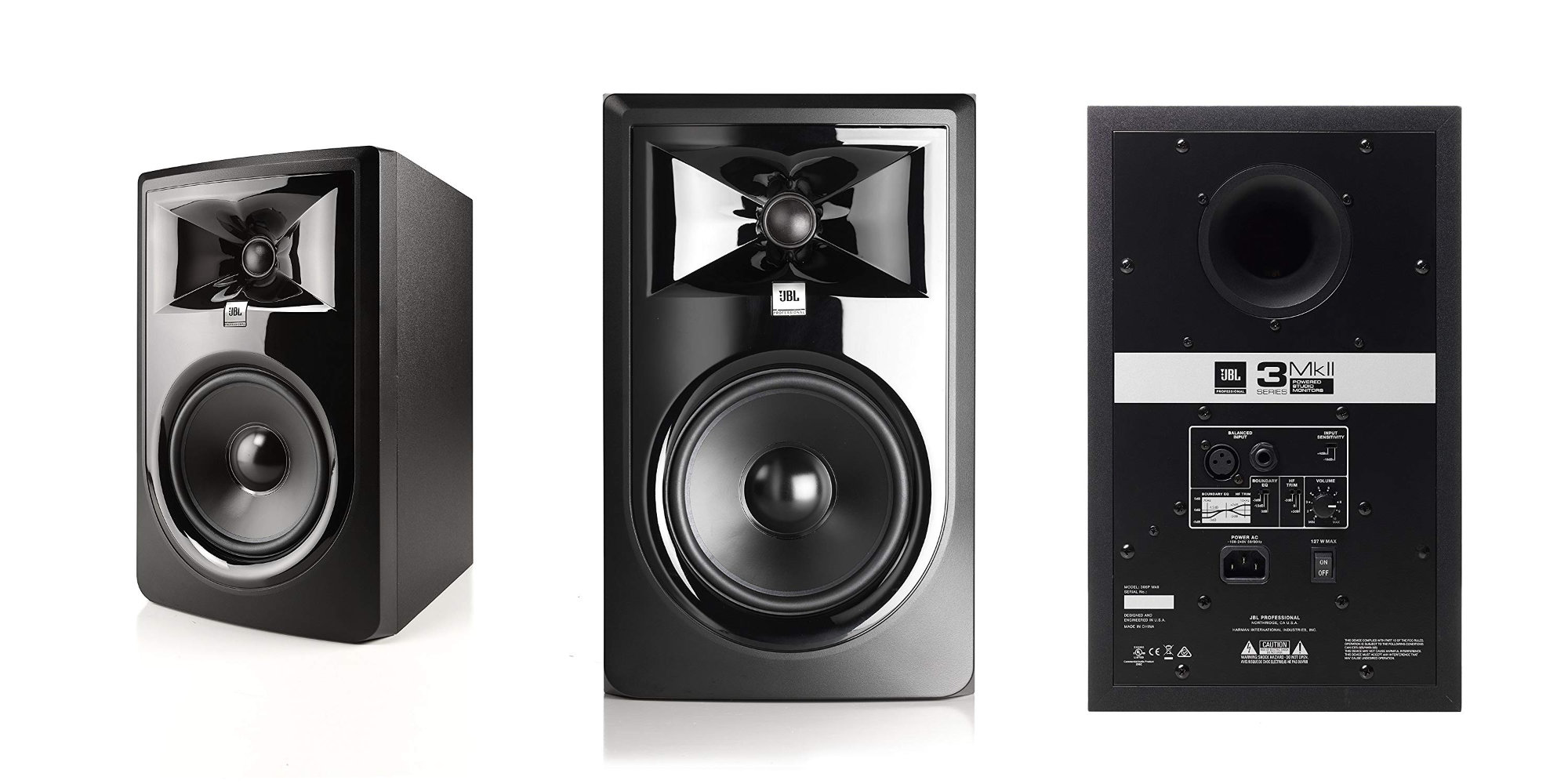 Step up your audio with a pair of JBL's 306P MKII Studio Monitors for ...